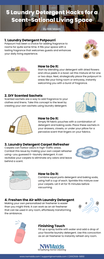 5 Laundry Detergent Hacks for a Good Home's Scent | NW Maids